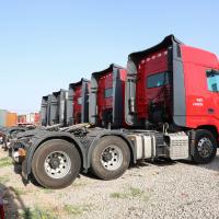 China Heavy Duty Tractor Towing Vehicle with Load Capacity 31-40t and DOT Tire Certification for sale