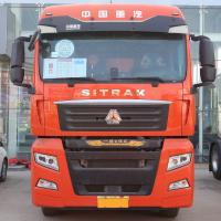 China High Capacity Air Suspension Seat CNG Tractor for Heavy Duty Towing Load Capacity 31-40t for sale