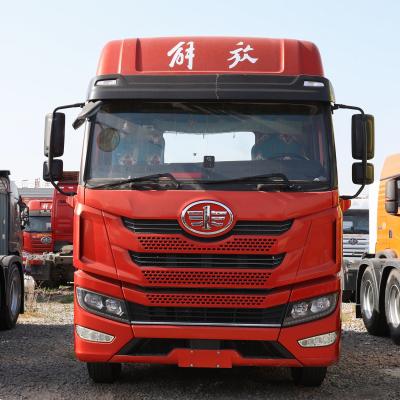 China Hydraulic Steering 6X4 Heavy Duty Tractor Towing Truck with and Power Assistance Steering for sale