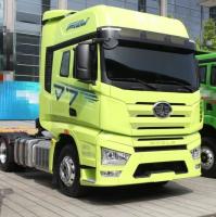 China Heavy Duty Tractor Trailer Towing Truck with 400L Fuel Tank and 351-450hp Horsepower for sale
