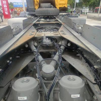 China Air Conditioner Cab Used Dump Truck in Excellent Condition with Carbon Steel Cargo Box for sale