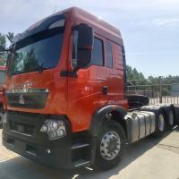 China 6×4 Drive Wheel Manual Transmission Haowo Heavy Duty Tractor Truck with Air Suspension for sale