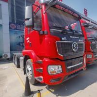 China 400L Fuel Tank Shacman Tractor Truck with Manual Transmission and Air Suspension Seat for sale