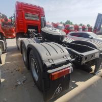 China 400L Fuel Tank Shacman Tractor Truck with Manual Transmission and Air Suspension Seat for sale