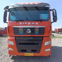 China Carbon Steel Cargo Box The Key Feature of 480HP G7 HOWO Truck for Manual Transmission for sale