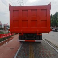 China Sinotruk Chassis 6X4 Dump Truck with Tyres and Hydraulic Steering 351-450hp for sale