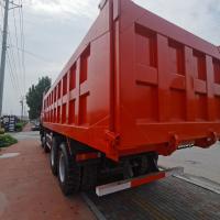 China Sinotruk Chassis 6X4 Dump Truck with Tyres and Hydraulic Steering 351-450hp for sale