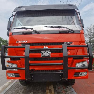 China National Heavy Truck 8X4 Dump Truck Hydraulic Steering Air Conditioner Cab Included for sale