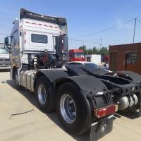 China 470 Horsepower 6X4 Tractor Truck Northern Edition Edition with and Towing Semi Trailer for sale