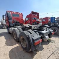 China Red HOWO T7h 440 Truck Model for Heavy Duty Transportation within Towing Semi Trailer for sale