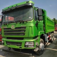 China Durable Sinotruk Dump Truck with Hydraulic Steering and Tyres Carbon Steel Cargo Box for sale