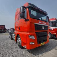 China Euro 5 Emission Standard 540HP Heavy Duty 6X4 Tractor Truck with Air Suspension Seat for sale