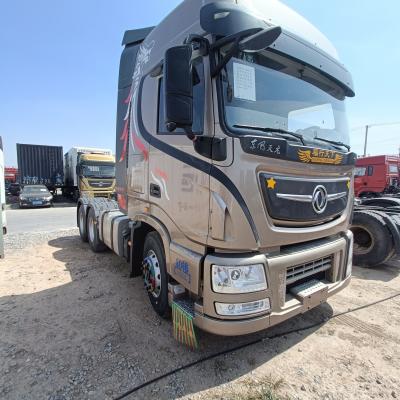 China Upgrade Your Fleet with Dongfeng Tianlong 560 Elite Edition and Carbon Steel Cargo Box for sale