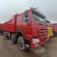 China 40t Capacity Used Sinotruk 6X4 Tipper Truck with Hydraulic Steering and Tubeless Tires for sale