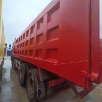 China 40t Capacity Used Sinotruk 6X4 Tipper Truck with Hydraulic Steering and Tubeless Tires for sale