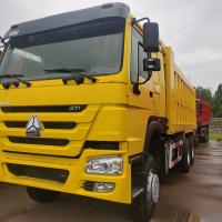China Carbon Steel Cargo Box Sinotruck Tipper Truck 6X4 for Heavy Duty Industrial Transport for sale