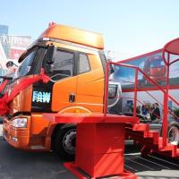 China 460HP Heavy Duty FAW Jh6p 6X4 Diesel Euro 3 Tractor Truck with 12m*2.55m*4m Dimensions for sale