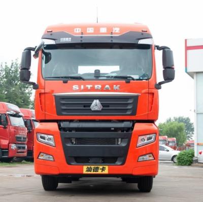 China Advanced 31-40t Load Capacity Air Suspension Seat Tractor Truck with 1000L Fuel Tank for sale