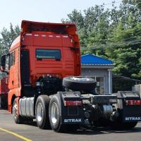 China Air Suspension Seat Heavy Duty Tipper Trailer Truck with 600L Fuel Tank Capacity Euro 5 for sale
