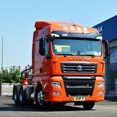China Manual Transmission Heavy Duty CNG Tractor Truck Your Best Choice for Cargo Transport for sale