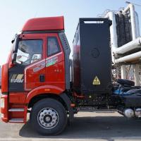 China FAW Jiefang J6p Heavy Truck 6X4 Pure Electric Exchange Tractor with 12 Manual Gear for sale