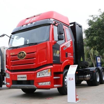 China Electric Displacement FAW Jiefang J6p 6X4 Pure Electric Tractor 12-Speed Manual Gear for sale