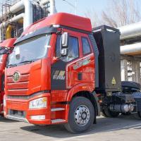China Electric Displacement FAW Jiefang J6p 6X4 Pure Electric Tractor 12-Speed Manual Gear for sale
