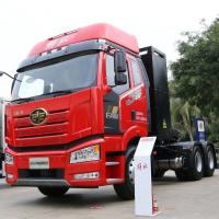 China 7.36m*2.55m*4m Size FAW Jiefang J6p 6X4 Pure Electric Exchange Tractor 460HP Euro 3 for sale