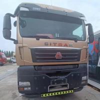 China 351-450hp Heavy Trucks with Air Suspension Seat and 600L Fuel Tank on Online Platform for sale
