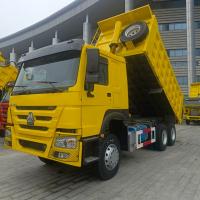 China Sinotruk Chassis Haowo 371 Dump Truck with Tyres and Customized Power Assistance for sale