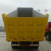 China Sinotruk Chassis Haowo 371 Dump Truck with Tyres and Customized Power Assistance for sale