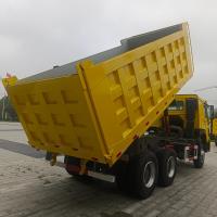 China Sinotruk Chassis Haowo 371 Dump Truck with Tyres and Customized Power Assistance for sale