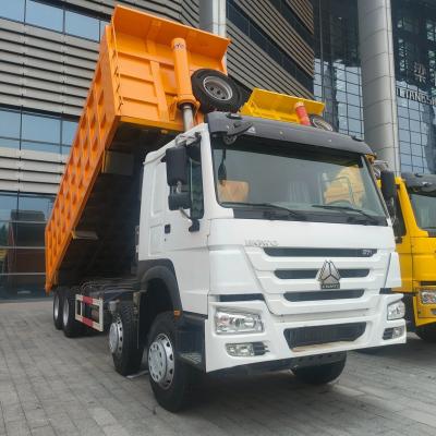 China Front Lifting Style Sinotruk Chassis Heavy Duty Dump Truck with Hydraulic Power Steering for sale