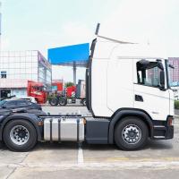 China 450 Model Scania prime s 450 Horsepower Heavy-Duty Truck with S Chassis and Tubeless Tires for sale