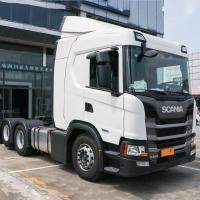 China 8700.000kg Scania National VI 450 HP G-Series 6X2r Tractor Model with Manual Transmission for sale