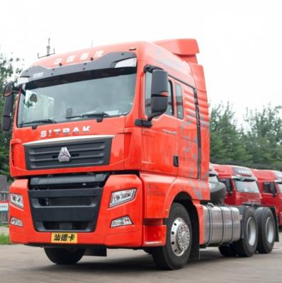 China Sinotruck 480HP Semi Trailer with Air Suspension Seat and 8.800kg Package Gross Weight for sale