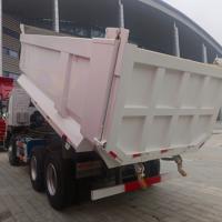 China Robust Used Dump Truck with Hydraulic Steering and Manual Transmission at Affordable for sale