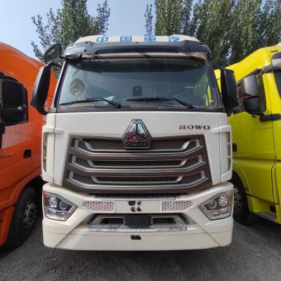 China Used 6X4 Tractor Truck with Tubeless Tire Design and 351-450hp Horsepower for sale