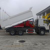China Manual Transmission Dump Truck with Tyres and Hydraulic Power Assistance Steering for sale