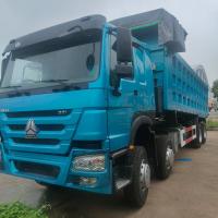 China Hydraulic Steering with Power Assistance 8X4 HOWO Dump Truck Nx Mining Dump Truck for sale