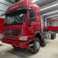 China High Capacity Sinotruk Dump Truck Equipped with Carbon Steel Cargo Boxes and Tyres for sale