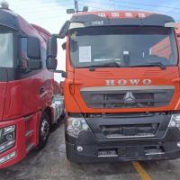China US Currency HOWO Tipper Trailer Truck with 400L Fuel Tank and Air Suspension Seat for sale