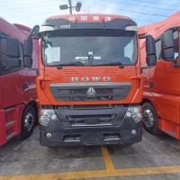 China US Currency HOWO Tipper Trailer Truck with 400L Fuel Tank and Air Suspension Seat for sale