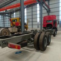 China Carbon Steel High Capacity Sinotruk Dump Truck with Hydraulic Steering System 351-450hp for sale