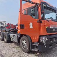 China Initial Payment 375HP HOWO Tractor Truck for Heavy Duty Towing and Semi Trailer Tasks for sale