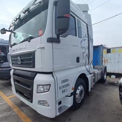 China Carbon Steel Cargo Box 6X4 Automatic Tractor with 540HP and Air Suspension Seat for sale