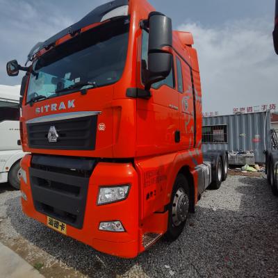 China Customized Request Air Suspension Seat 480HP CNG Tractor Truck for Towing Semi Trailer for sale