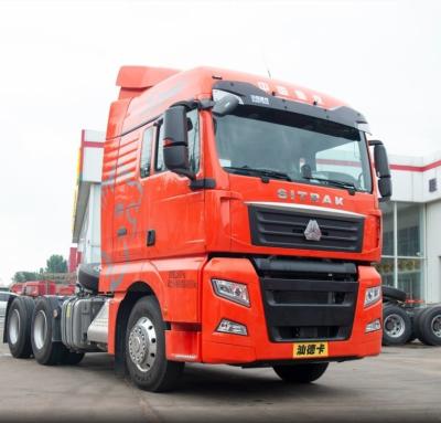 China Heavy Duty Trailer Truck with Air Suspension Driver Seat and 6.8x2.5x3.8m Dimensions for sale