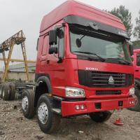 China Service Life ≤1 Year HOWO Heavy Duty Cargo Truck with 400-600L Fuel Tank and Tires for sale