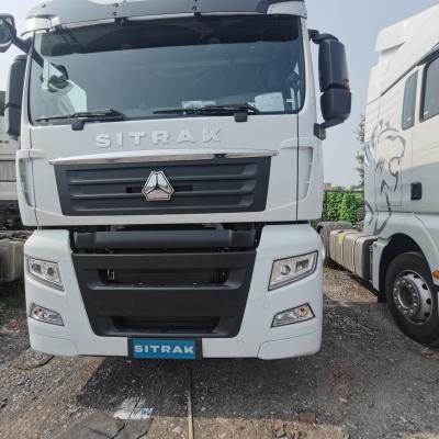 China Customized Sitrak 4X2 480 HP Tractor Trailer with 600L Fuel Tank and US Currency for sale